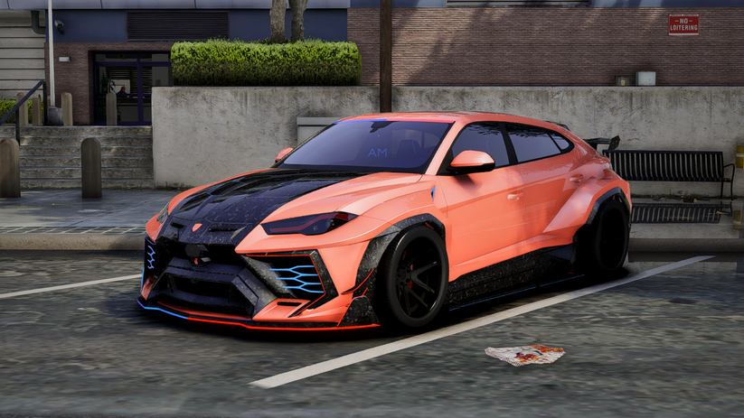 Lamborghini Urus Widebody Mansory LEO | Debaged – Capos FiveM Shop ...