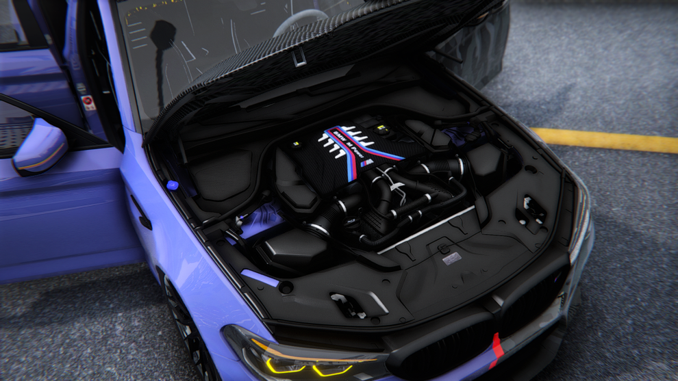 BMW M5 Custom Mixed Color Livery 2018 – Capos FiveM Shop - Cars & MLOs