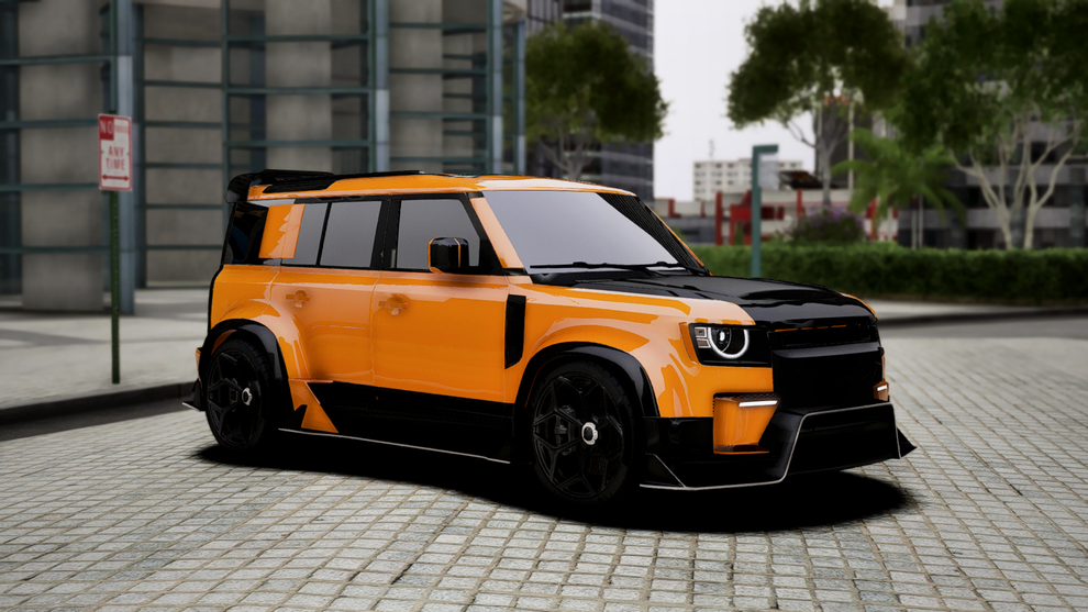 Land Rover Defender 110 Venuum Debadged | FiveM Luxury SUV Mod – Capos ...