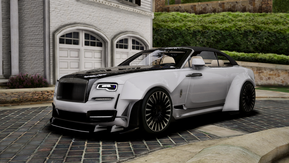 Rolls Royce Dawn Hycade for FiveM | Debadged Widebody Coupe – Capos ...