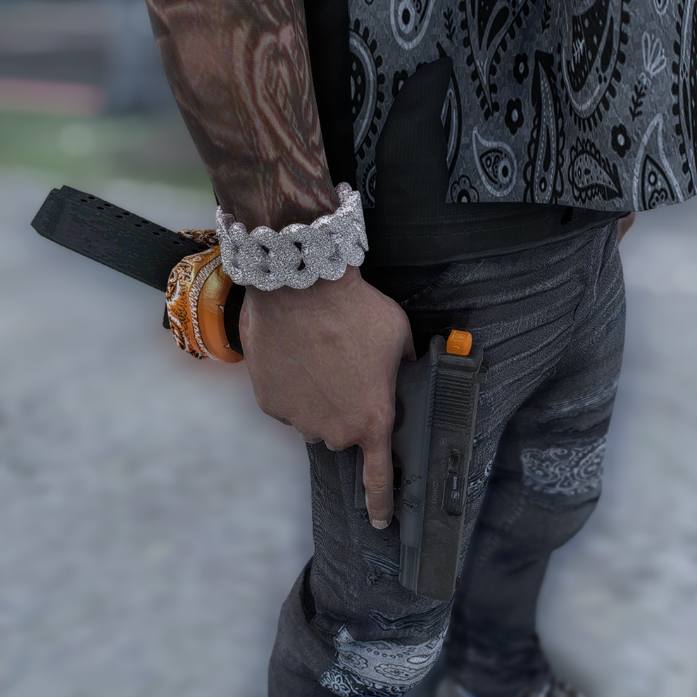 Glock Switch + Orange Bandana – Capos FiveM Shop - Cars & MLOs
