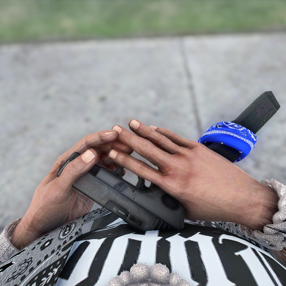 Glock Switch + Blue Bandana – Capos FiveM Shop - Cars & MLOs