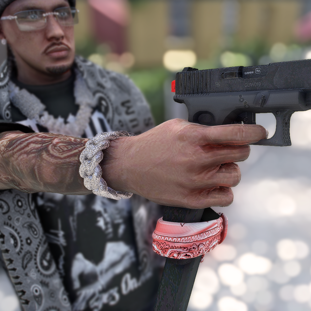 Glock Switch + Red Bandana – Capos FiveM Shop - Cars & MLOs