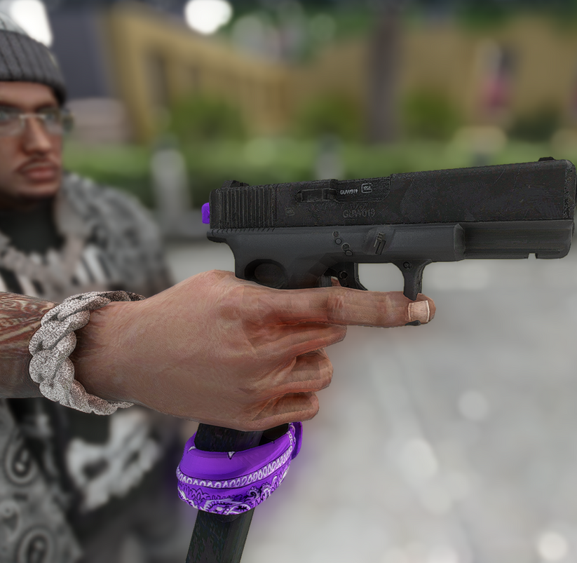 Glock Switch for FiveM | Purple Bandana | Custom Tactical Mod – Capos ...