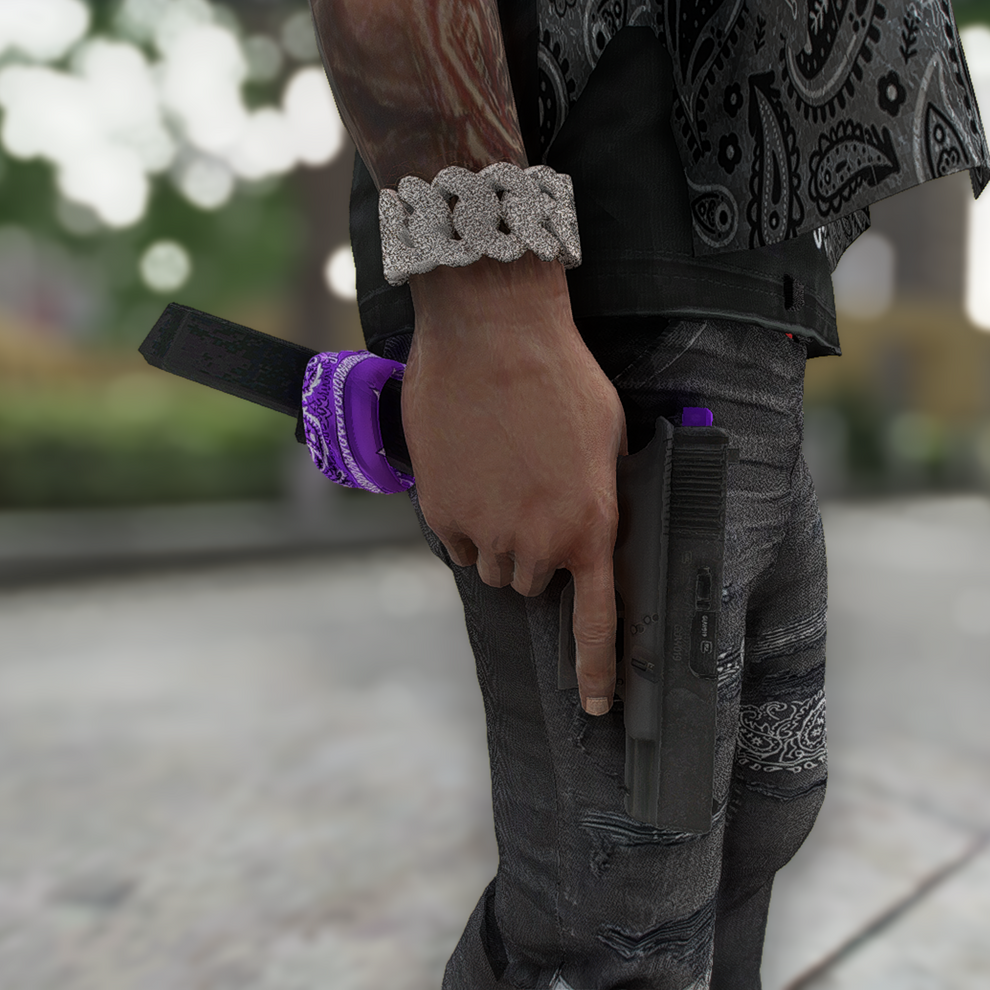 Glock Switch for FiveM | Purple Bandana | Custom Tactical Mod – Capos ...