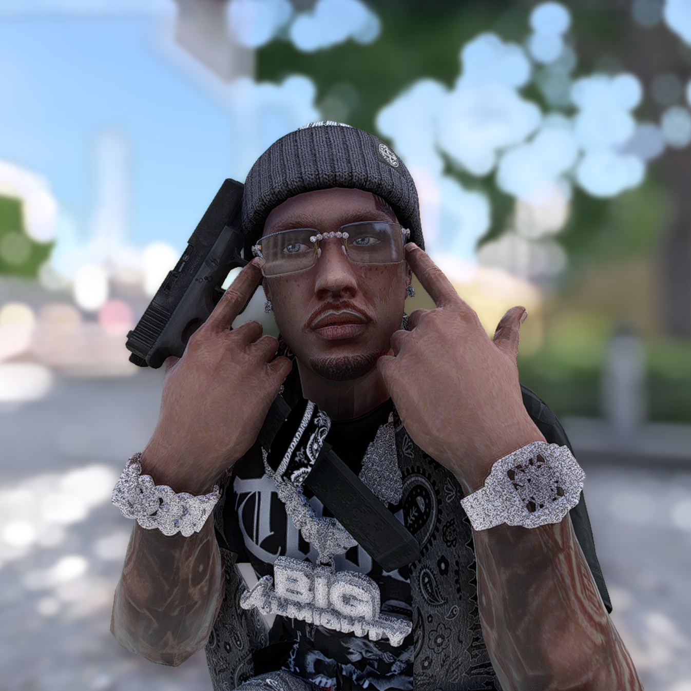 Glock Switch for FiveM | Black Bandana | Tactical Weapon Mod – Capos ...